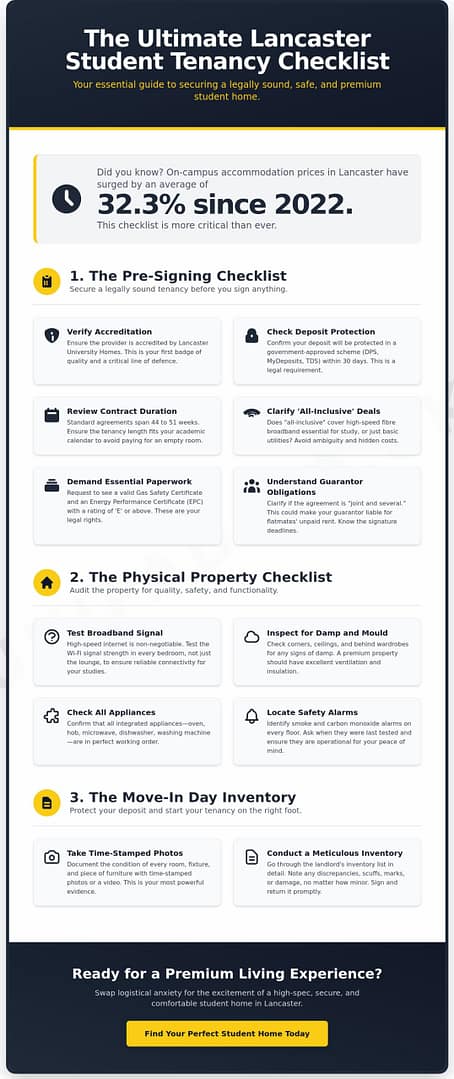 The Ultimate Student Tenancy Checklist for Lancaster 2026: From Signing ...